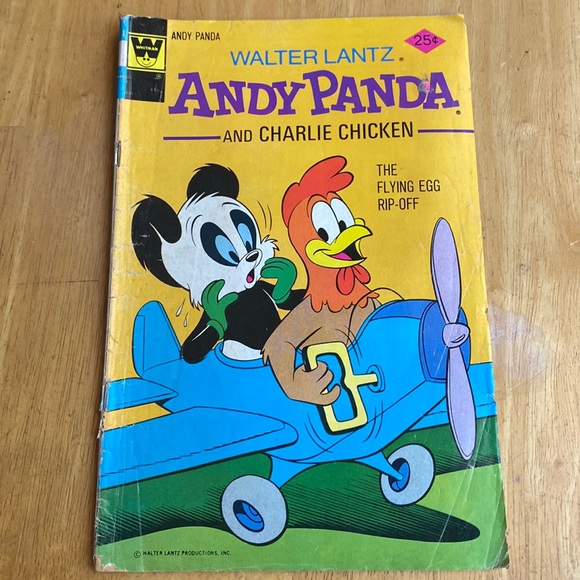 Whitman | Office | Walter Lantz Andy Panda And Charlie Chicken The ...